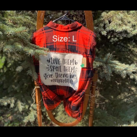 Tops | Shabby Chic Flannels By Splinters And Rust Co End Of Stock Event ...